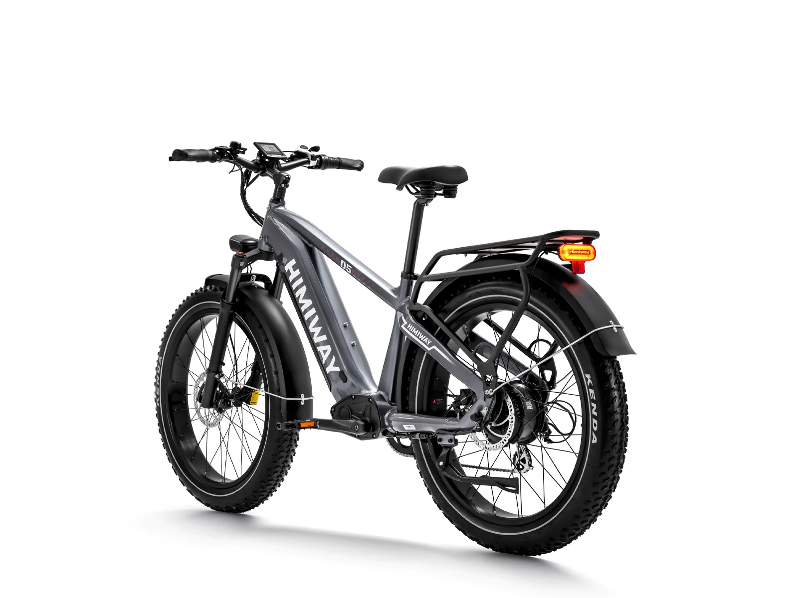 HIMIWAY Zebra D5 Premium All-Terrain Electric Fat Bike - Metallic Dark ...